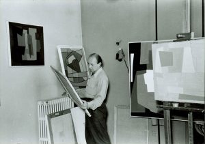 At the studio – Ivan Picelj